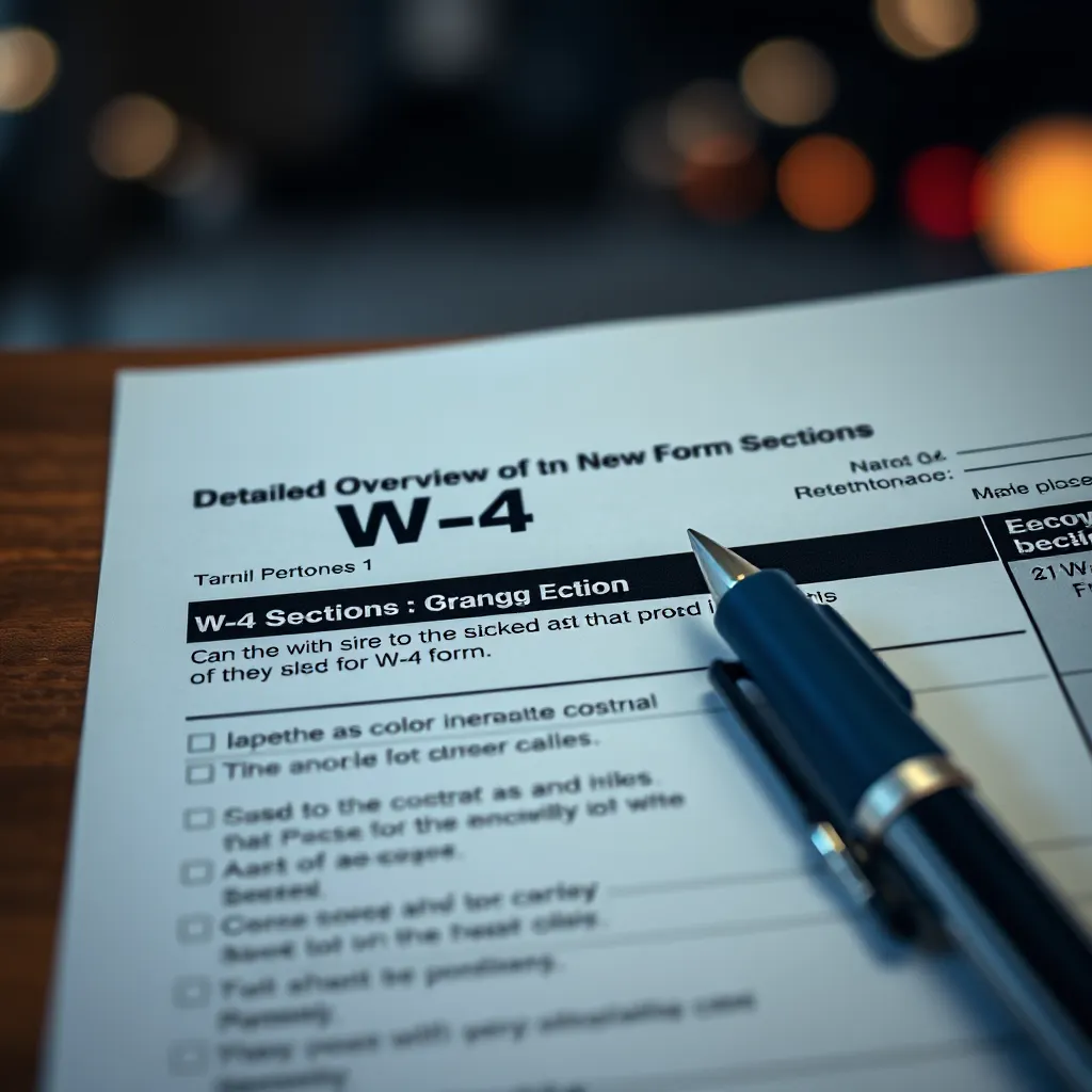 Comprehensive Guide to Completing the New W-4 Form Effectively