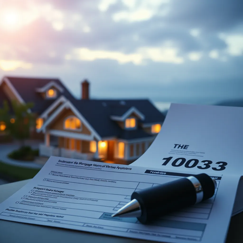 Understanding the 1003 Form in Mortgage Applications